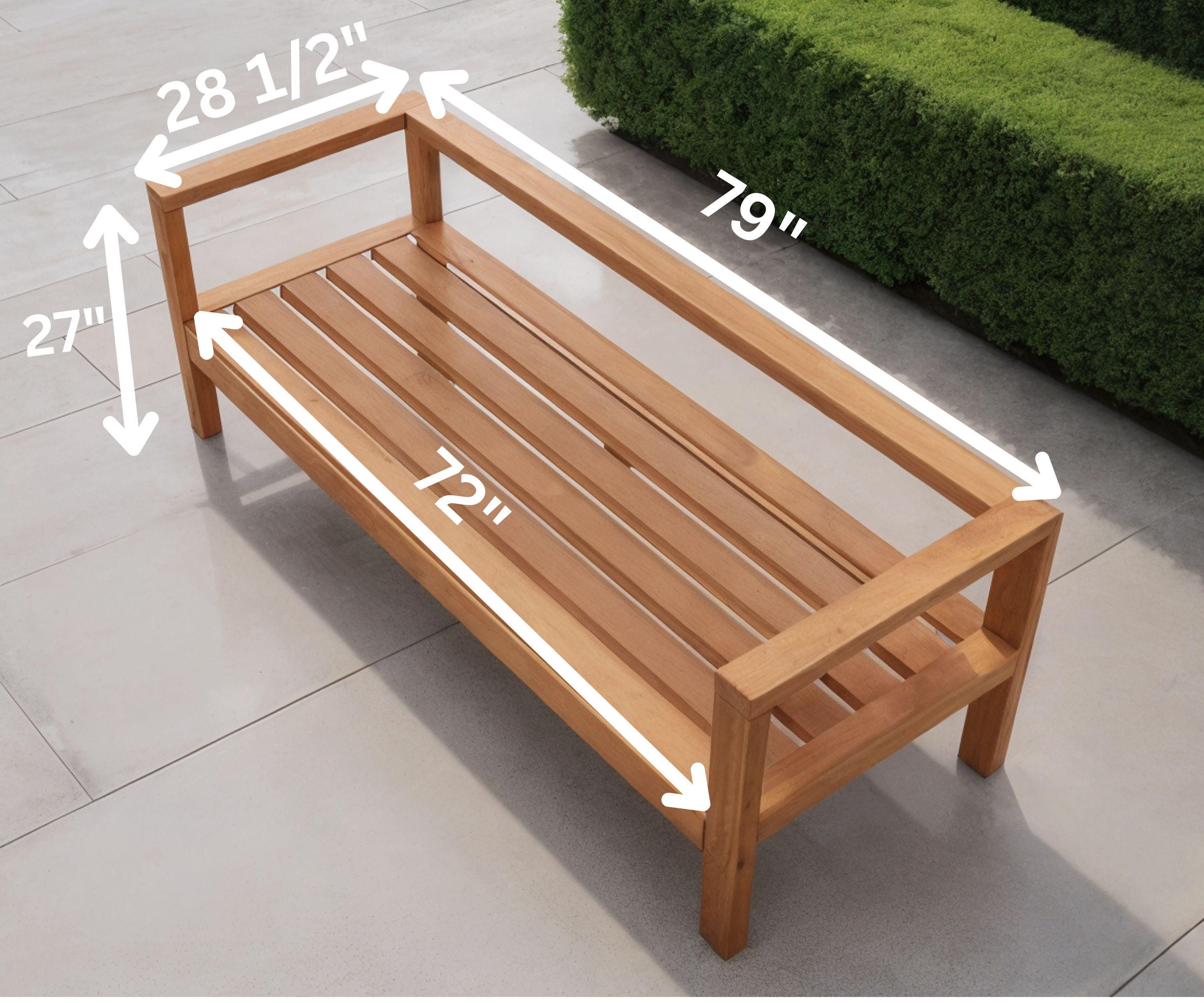 DIY Outdoor Sofa Plans: 2x4 Patio Furniture (digital Download) - Etsy