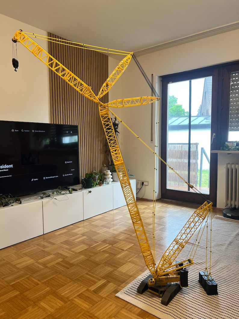 Liebherr LR11000 Power Boom Crawler Crane Model Kit 1:50 3D Printed ...