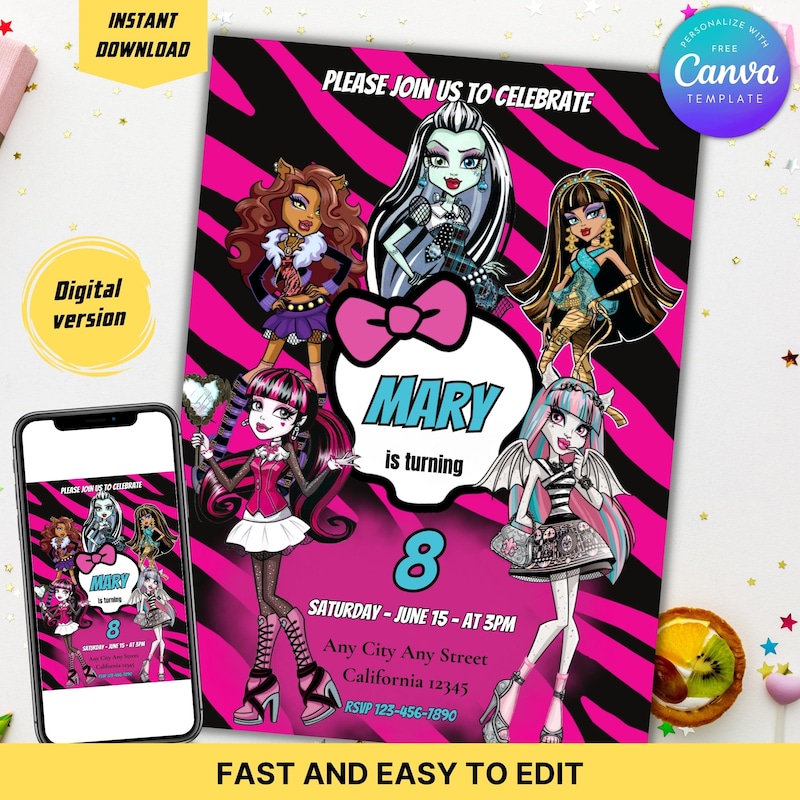 Gothic Doll Monster High - Etsy