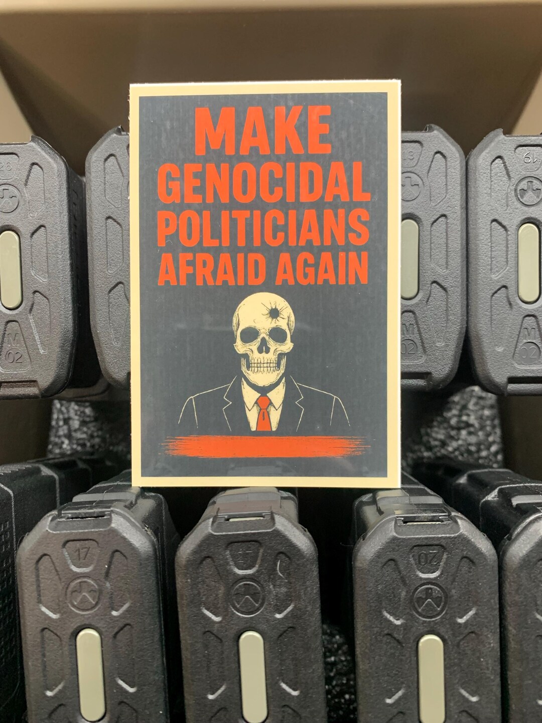 Anti-fascist Skull Vinyl Sticker: Political Protest Art - Etsy