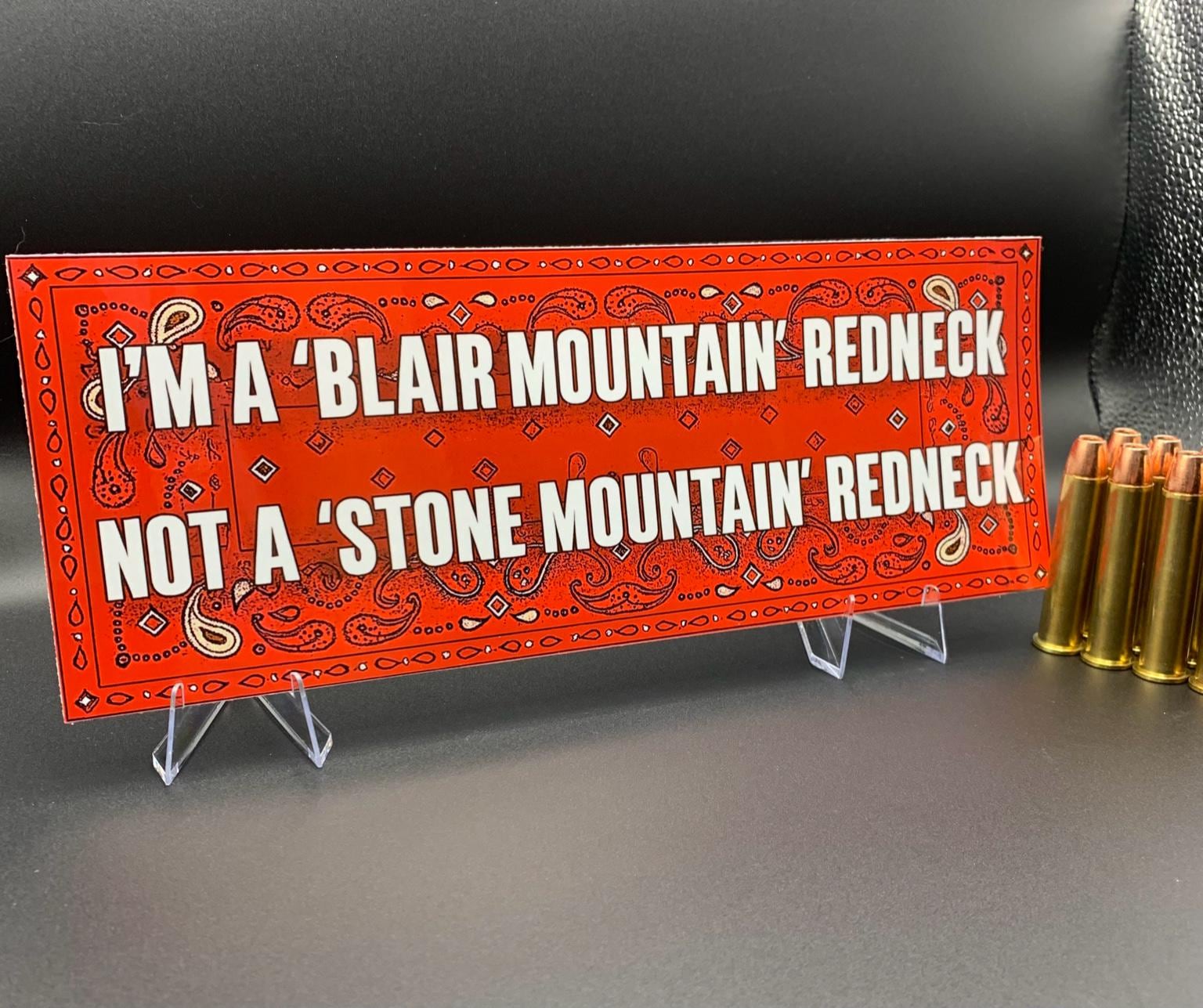 Blair Mountain Redneck Bumper Sticker: Appalachian Union Pride - Etsy