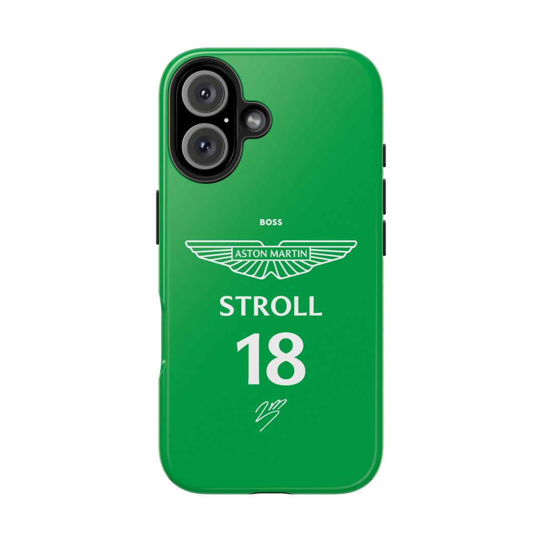 Formula 1 - Aston Martin F1 Team Racing iPhone Case - iPhone 16 to X ...