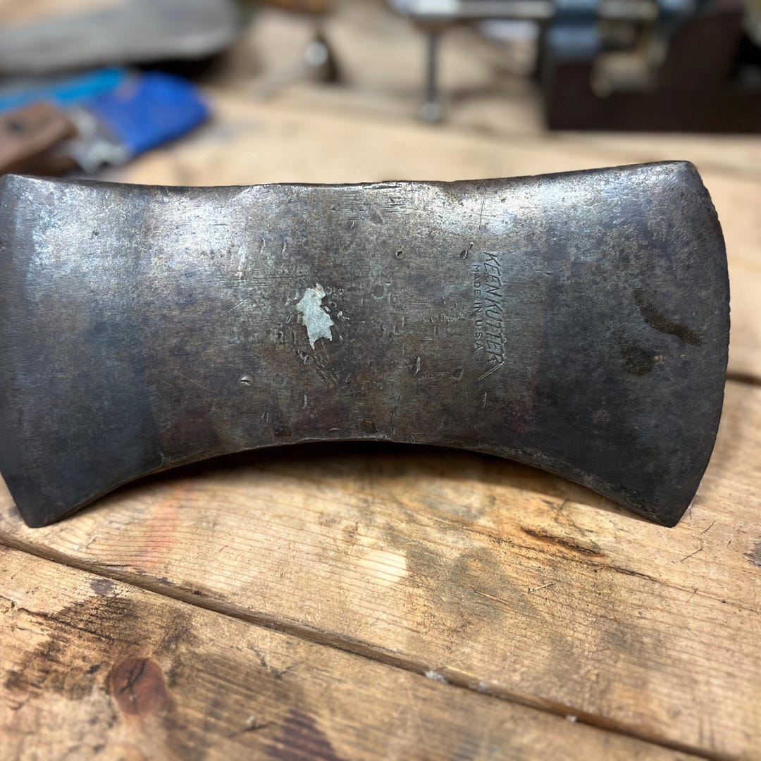 Vintage Keen Kutter Double Bit Axe Head - Etsy