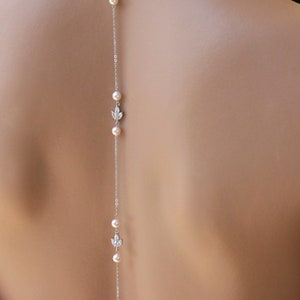 BACKDROP ONLY, Backdrops, Back Necklace, Silver Back Drop, Pearl Back ...