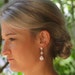 Crystal Marquise & Teardrop Bridal Earrings Silver Crystal - Etsy