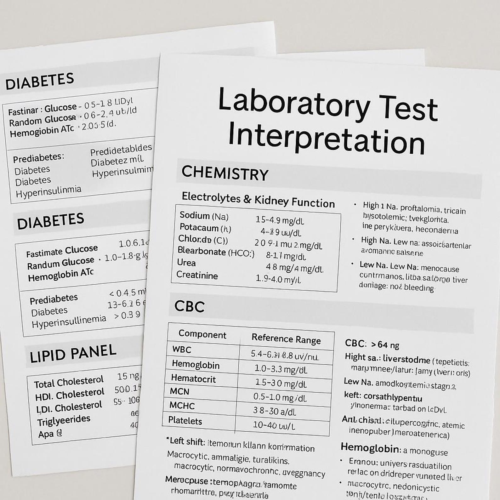 NP Lab Interpretation Guide: Nurse Practitioner Cheat Sheet (PDF ...