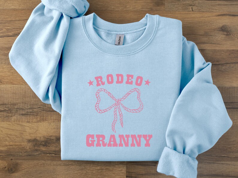 Rodeo Granny Sweatshirt, Cute Granny Shirt, Cowboy Granny, Trendy ...