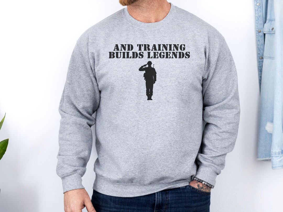 Military Sweatshirt, Soldier Training Sweatshirt, Gift for Military ...