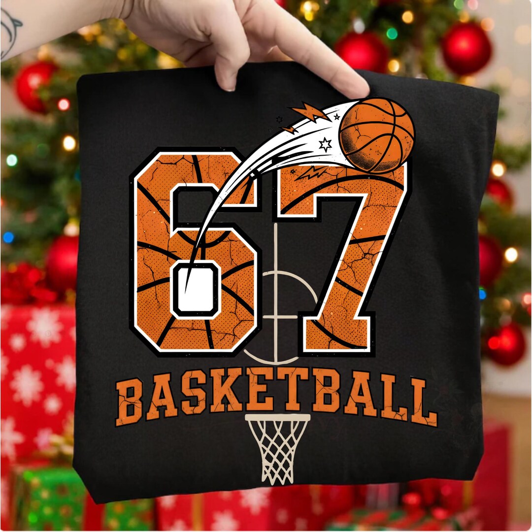 67 Basketball PNG, Custom Sports Team Number, Retro Athletic Shirt ...