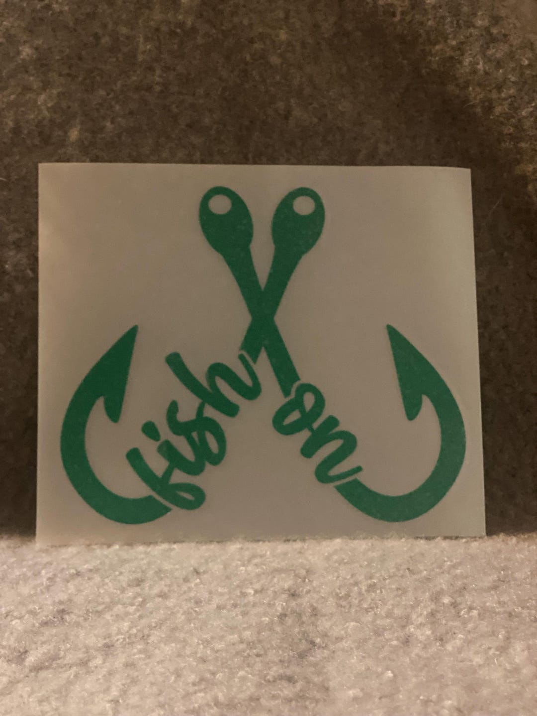 Fishing Hook Decal - Etsy