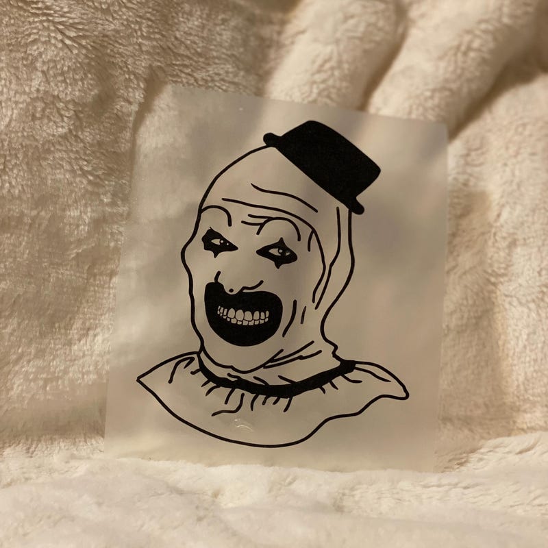 Terrifier Vinyl Car Decal - Etsy