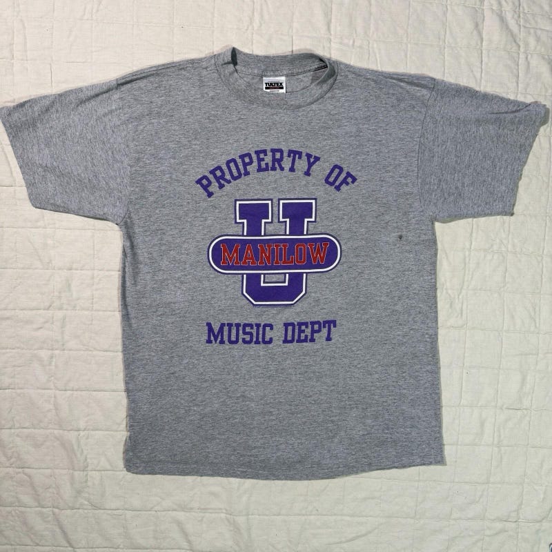 Barry Manilow Shirts That Say Made It Through the Rain - Etsy Canada