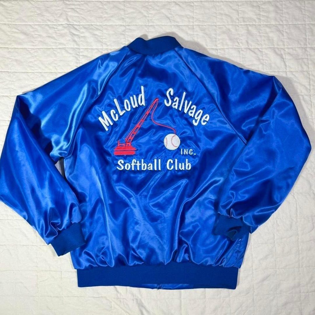 Vintage Cardinal Satin Coach Jacket – "gary" – Men's L - Etsy