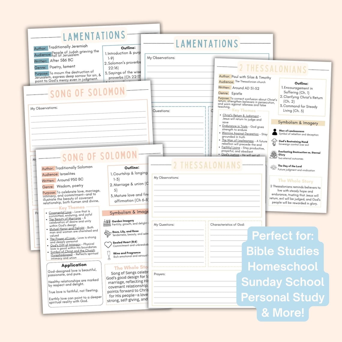 Entire Bible Overview Bible Made Simple Printable Bible Worksheets ...