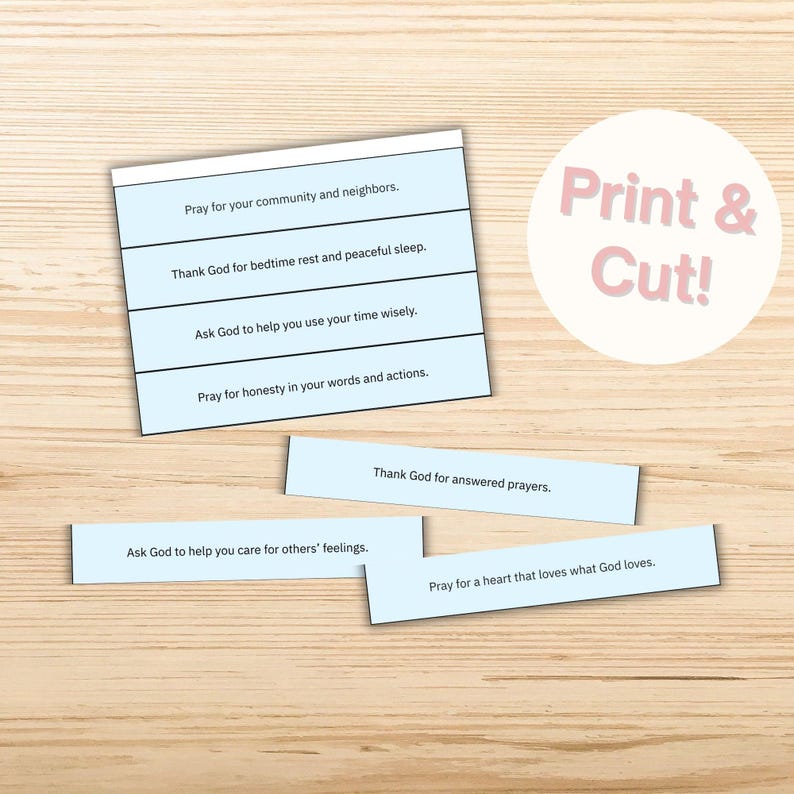 Teach Kids to Pray Jar Activity, Sunday School Prayer Lesson, Teach ...