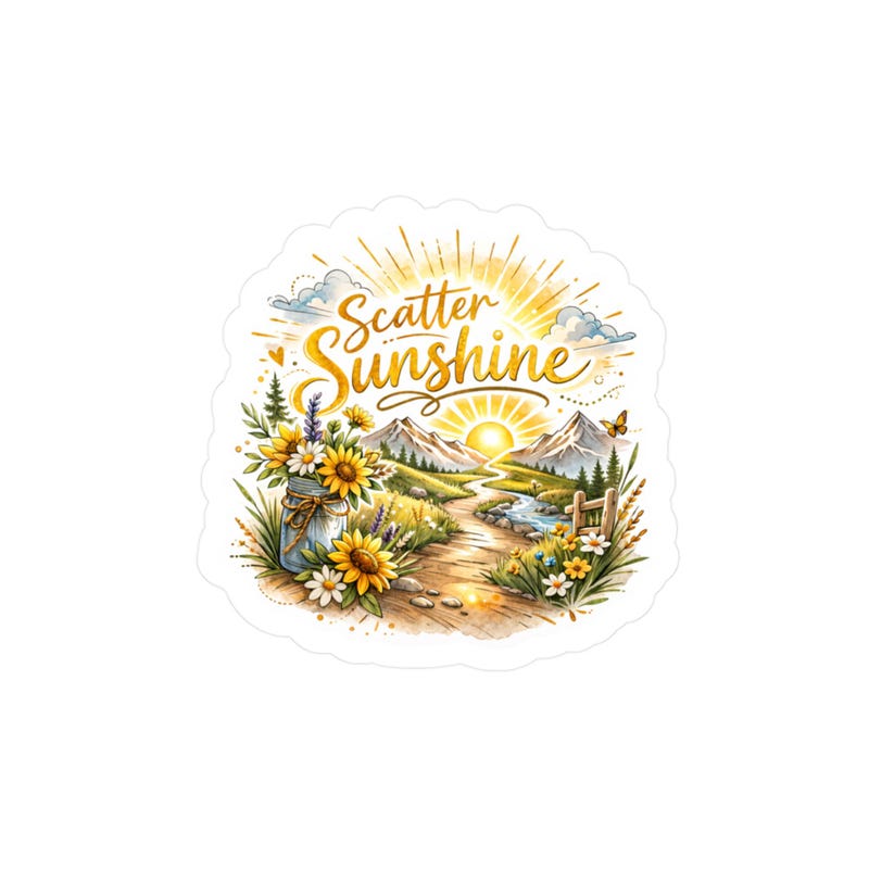 Scatter Sunshine - Etsy