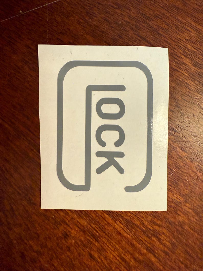 Glock Decal - Etsy