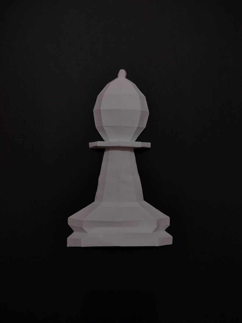 Printable 3D Low-poly Chess Set (6 Pieces) | DIY Wall Art Bundle ...