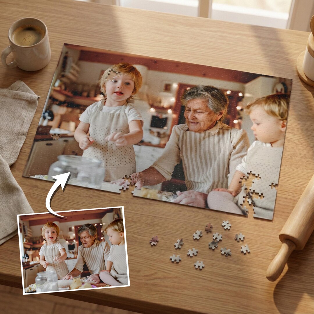 Custom Puzzle From Photo, Personalized Photo Jigsaw Puzzle, Custom ...