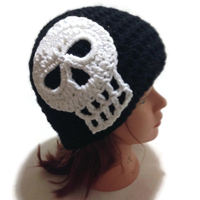 Skull Beanie - Etsy