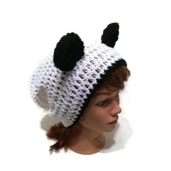 Panda Hat - Etsy