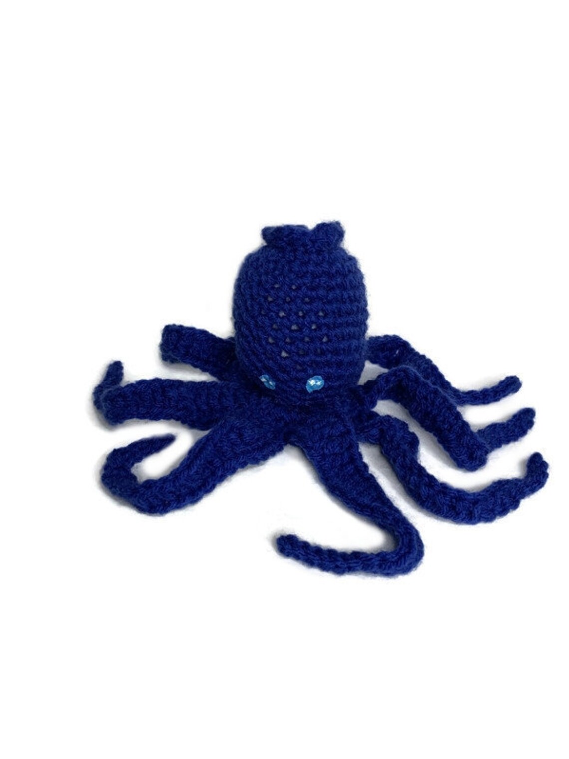 Blueberry Octopus Plush Crochet Octopus Plushie Octopus Toy - Etsy