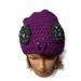 Purple Alien Hat Galaxy Eyes Alien Extraterrestrial Beanie - Etsy