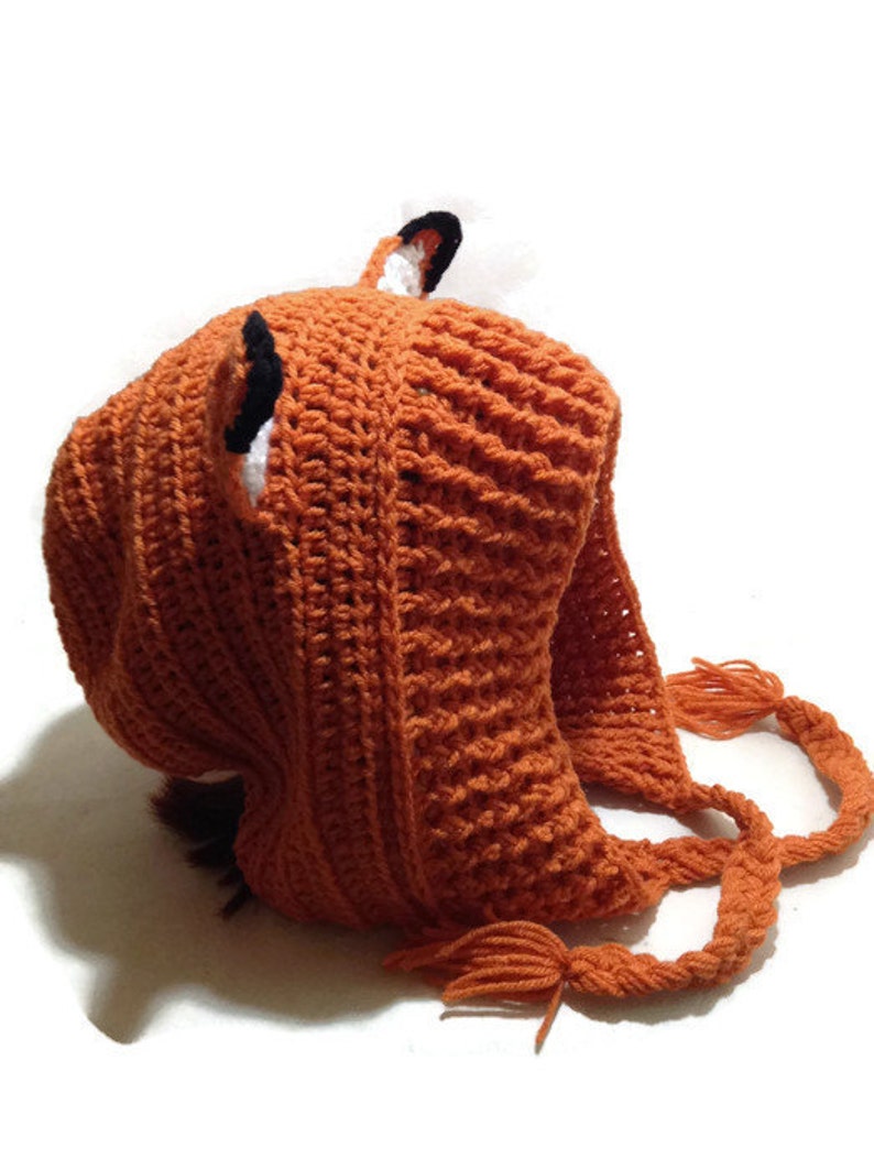 Fox Hood, Festival Hoods, Fox Cosplay, Cosplay Hood, Crochet Fox Hat ...