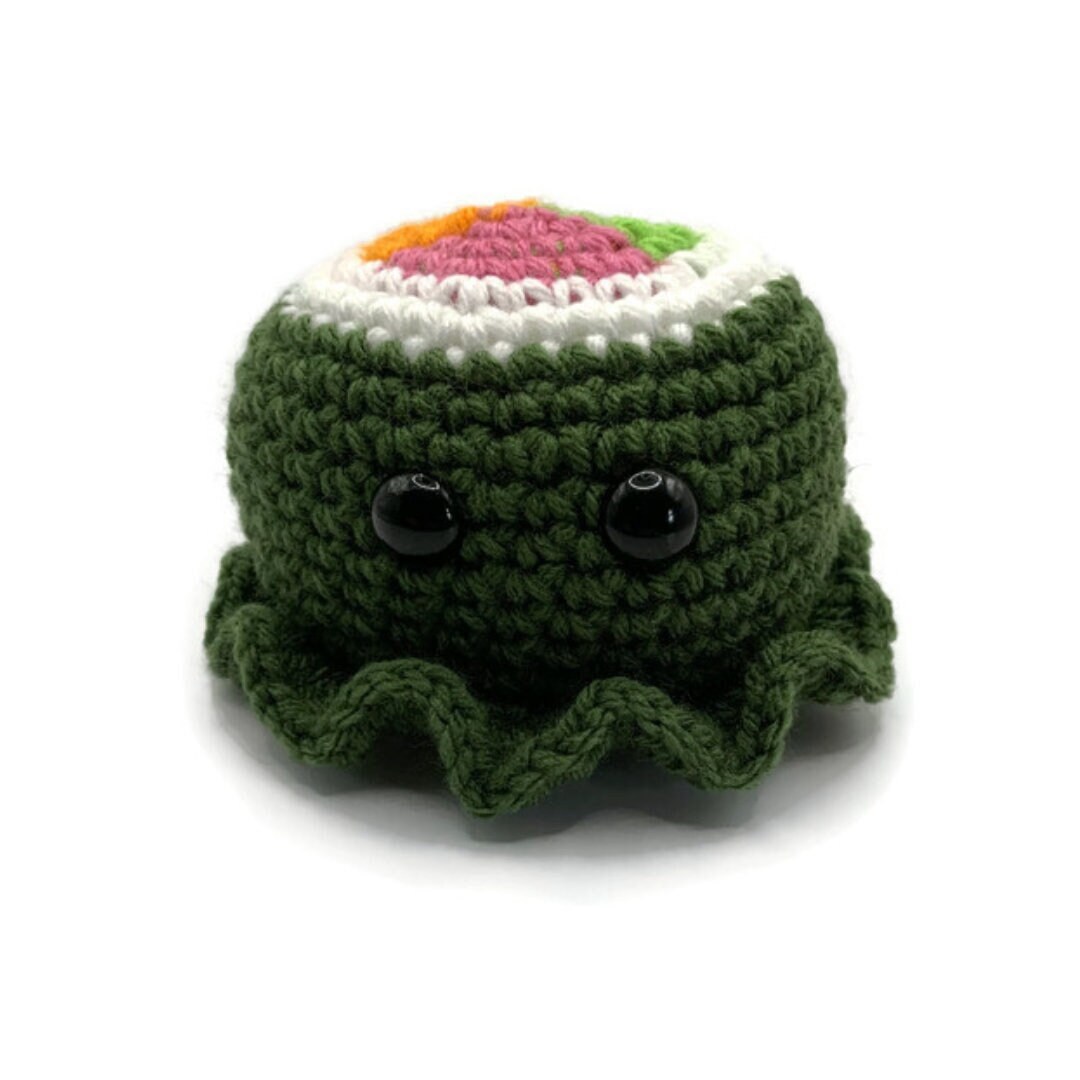 Sushi Octopus Plushie, Foodimal Plushie, Sushi Plushie, Kawaii Sushi ...