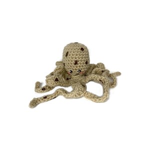 Cookie Octopus Plush, Crochet Octopus Plushie, Kawaii Room Decor, Weird ...