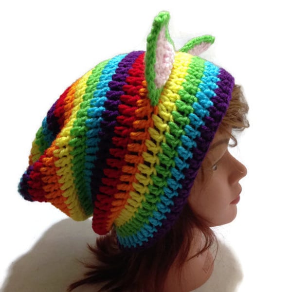 Rainbow Cat Hat - Etsy