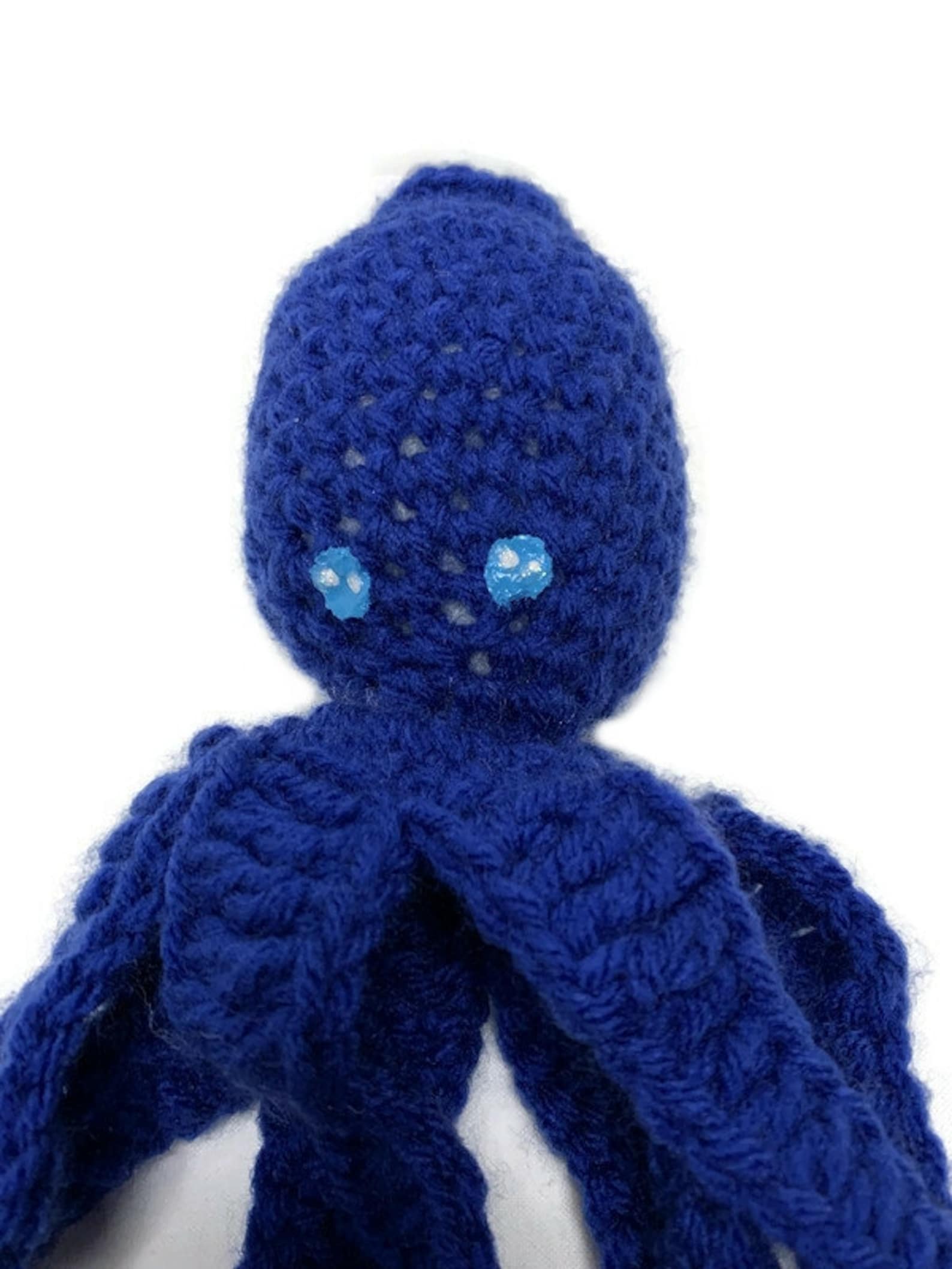 Blueberry Octopus Plush Crochet Octopus Plushie Octopus Toy - Etsy