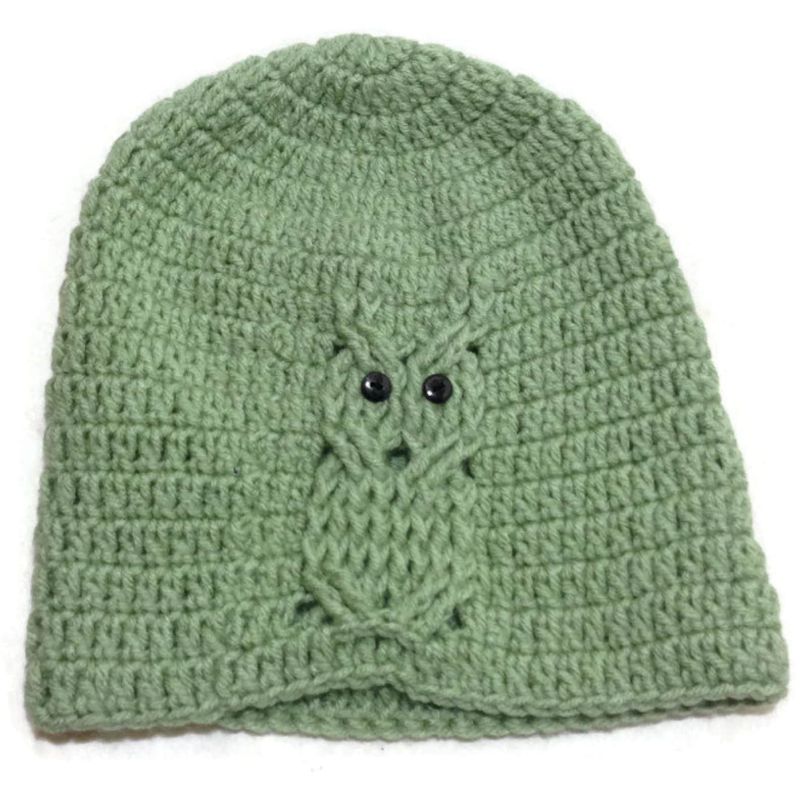 Crochet Owl Hat Pattern Crochet Hat Pattern Instant Download - Etsy