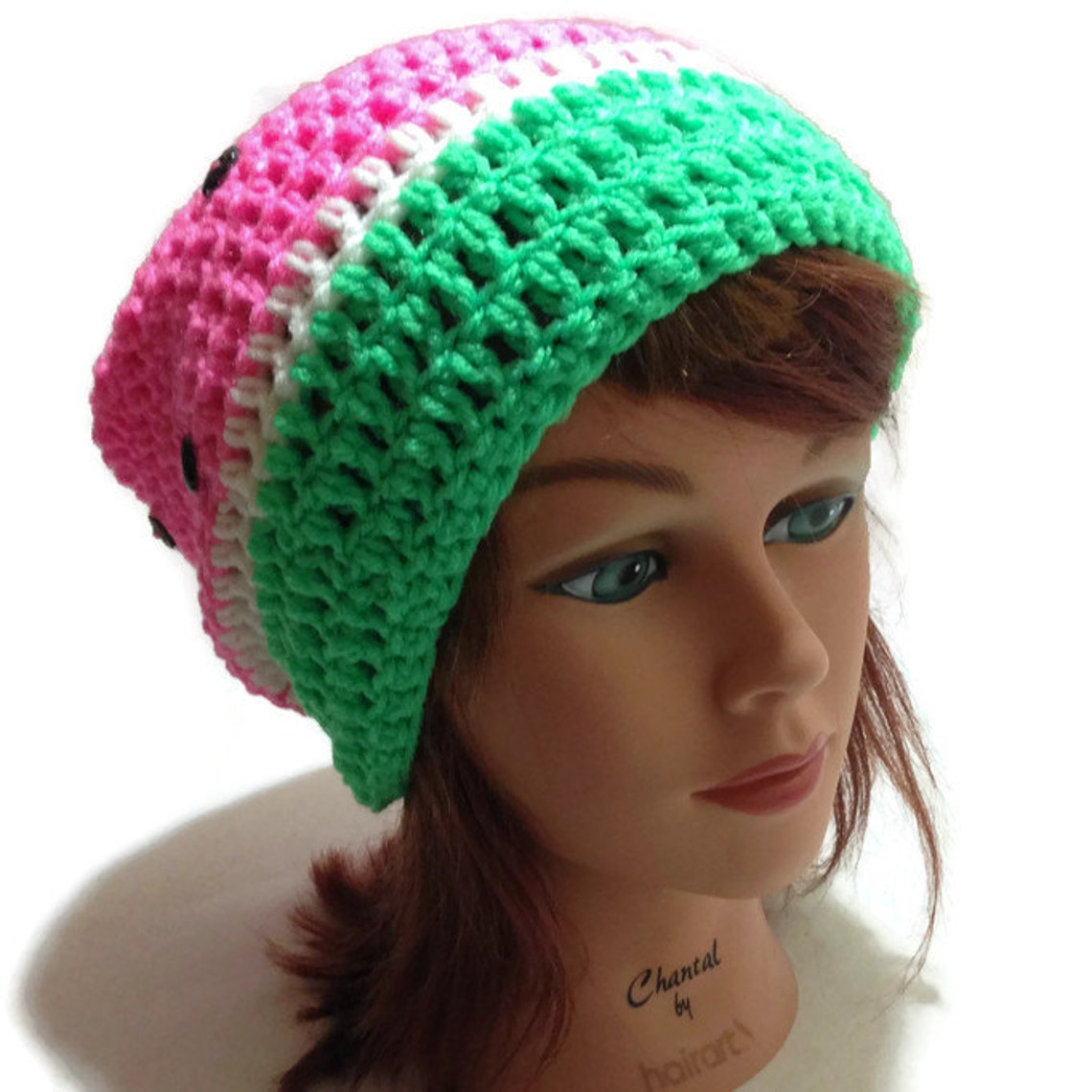 Watermelon Hat Watermelon Slouchy Hat Watermelon Beanie - Etsy