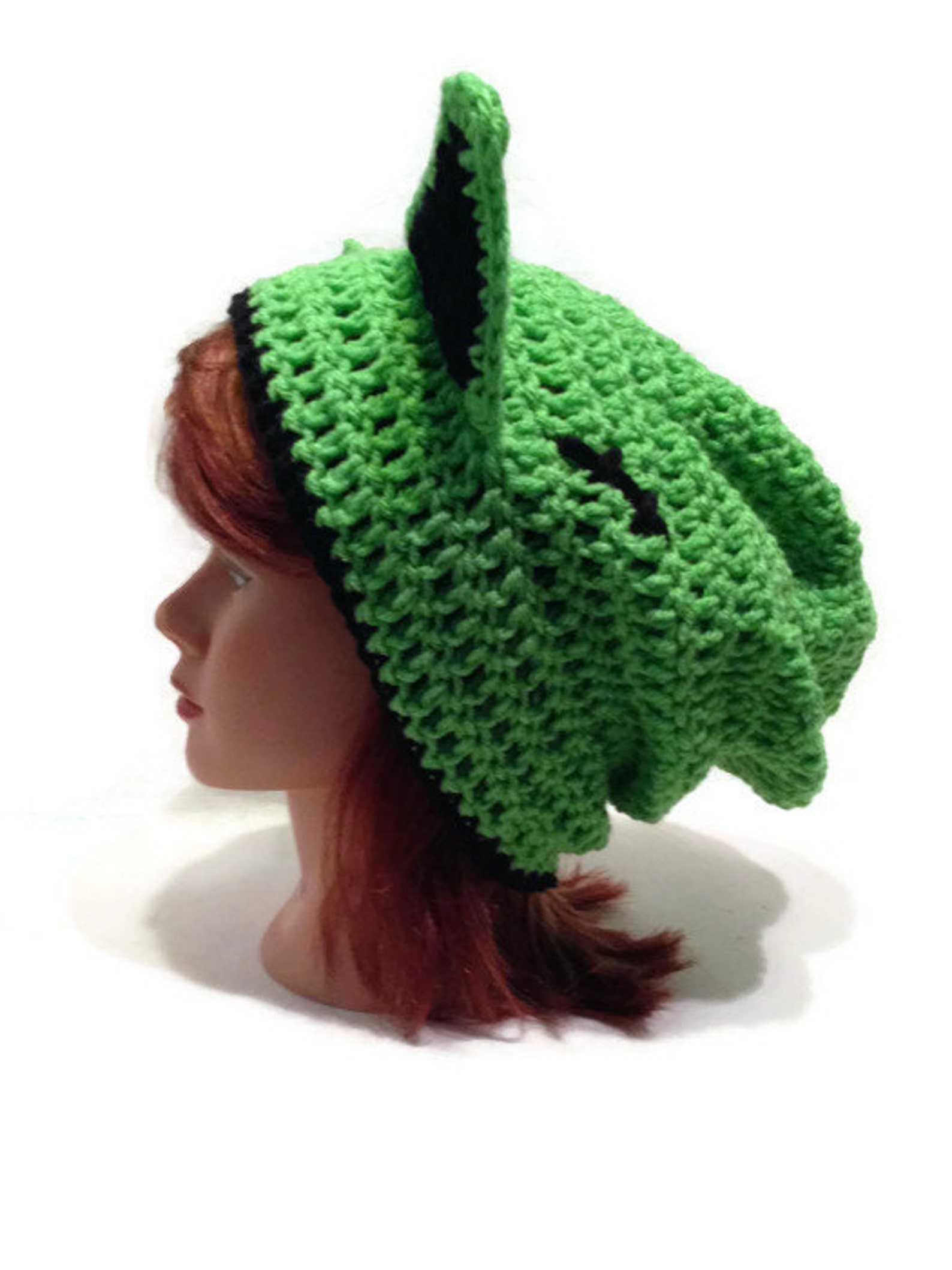 Zombie Cat, Green Cat Hat, Zombie Apocalypse, Cat Ears, Zombie Costume ...