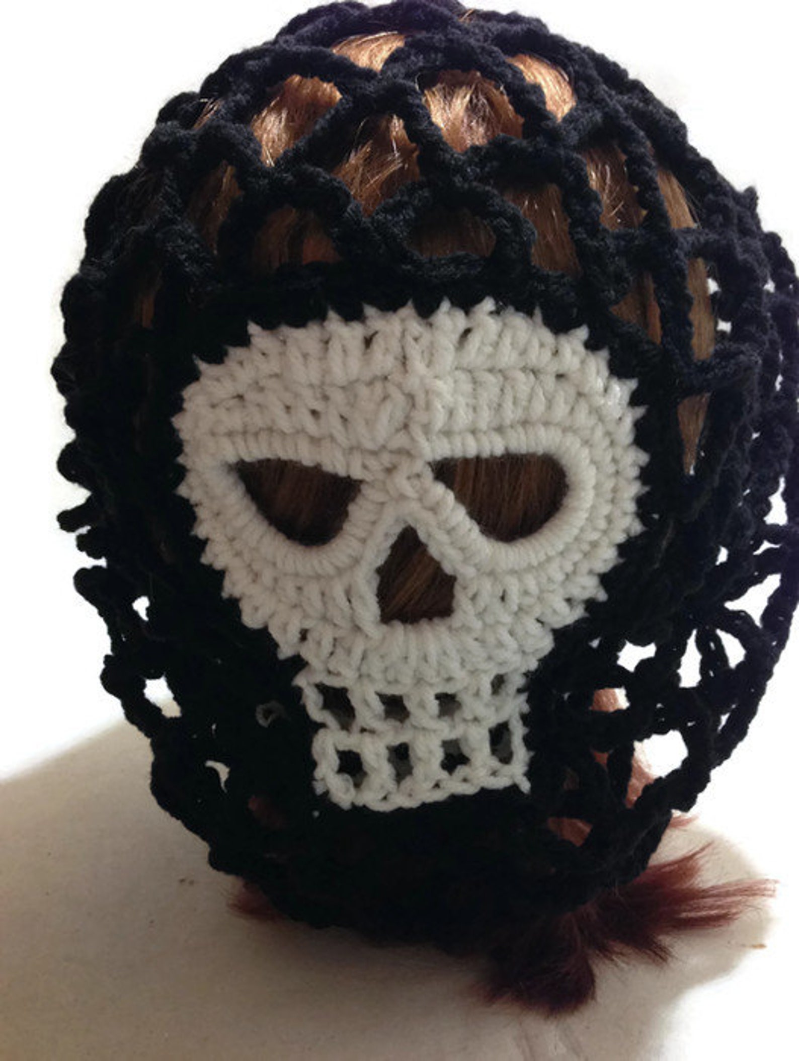 Skull Hat Skull Mesh Snood Skeleton Hat Skull Tam Mesh - Etsy