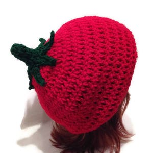 Tomato Hat, Tomato Costume, Halloween Hat, Halloween Costume, Slouchy ...