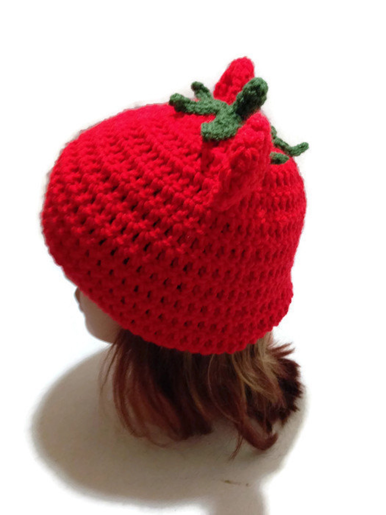 Tomato Bear Hat Food Hat Tomato Hat Bear Hat Bear Cosplay - Etsy