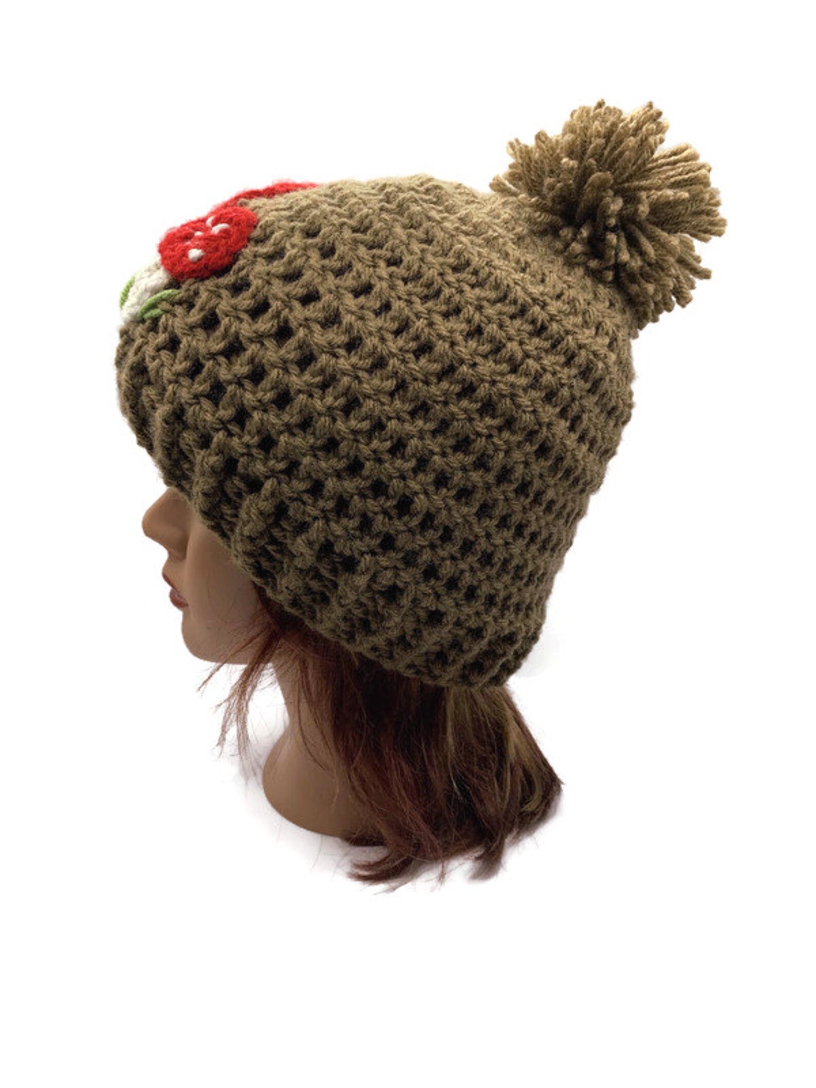 Crochet Mushroom Hat Pattern, Instant Download Pattern, PDF Pattern ...