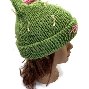 Cat Cactus Hat, Gardening Gift, Cactus Hat, Flowering Cactus, Gardener ...