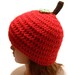 Red Apple Hat, Fruit Hat, Kawaii Hat, Novelty Hat, Kids Fruit Hat, Food ...