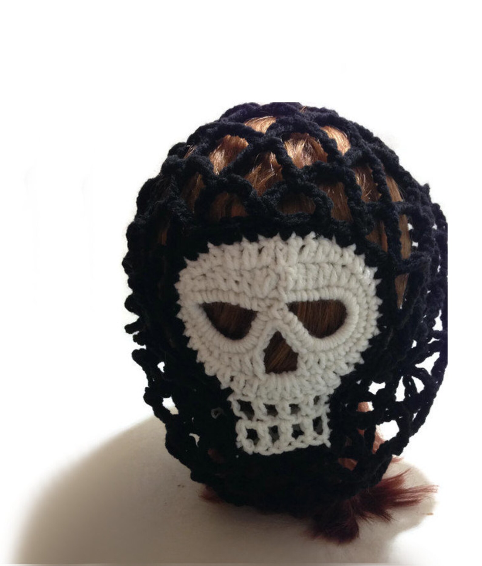 Skull Hat Skull Mesh Snood Skeleton Hat Skull Tam Mesh - Etsy