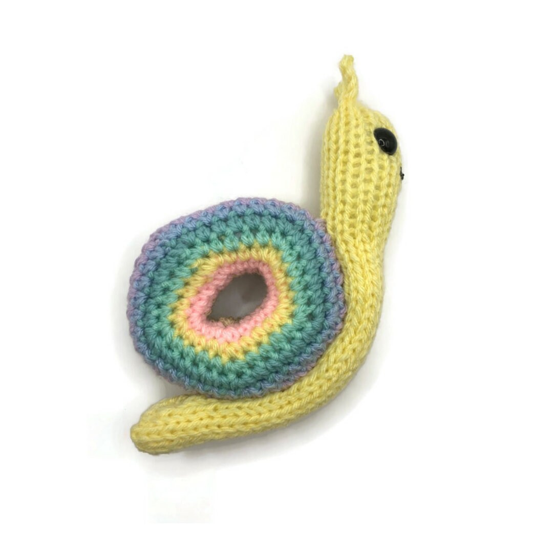 Donut Snail Plushie, Foodimal Plush, Kawaii Snail Plushie, Pastel ...