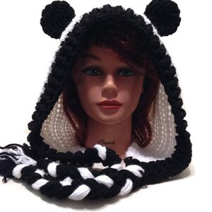 Panda Bear Hood, Panda Bear, Panda Gifts, Bear Cosplay, Festival Hoods ...