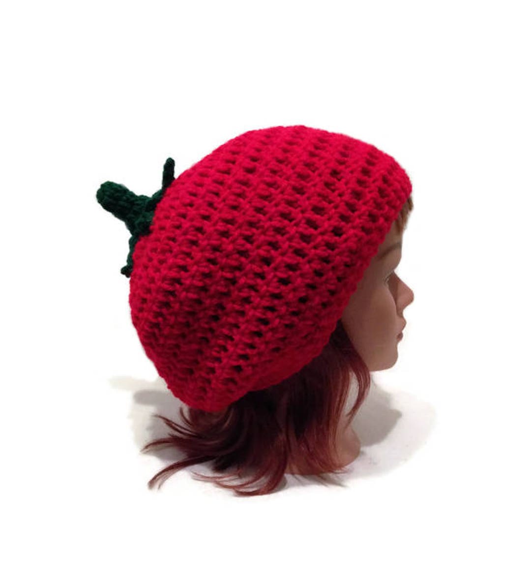 Tomato Hat, Tomato Costume, Halloween Hat, Halloween Costume, Slouchy ...