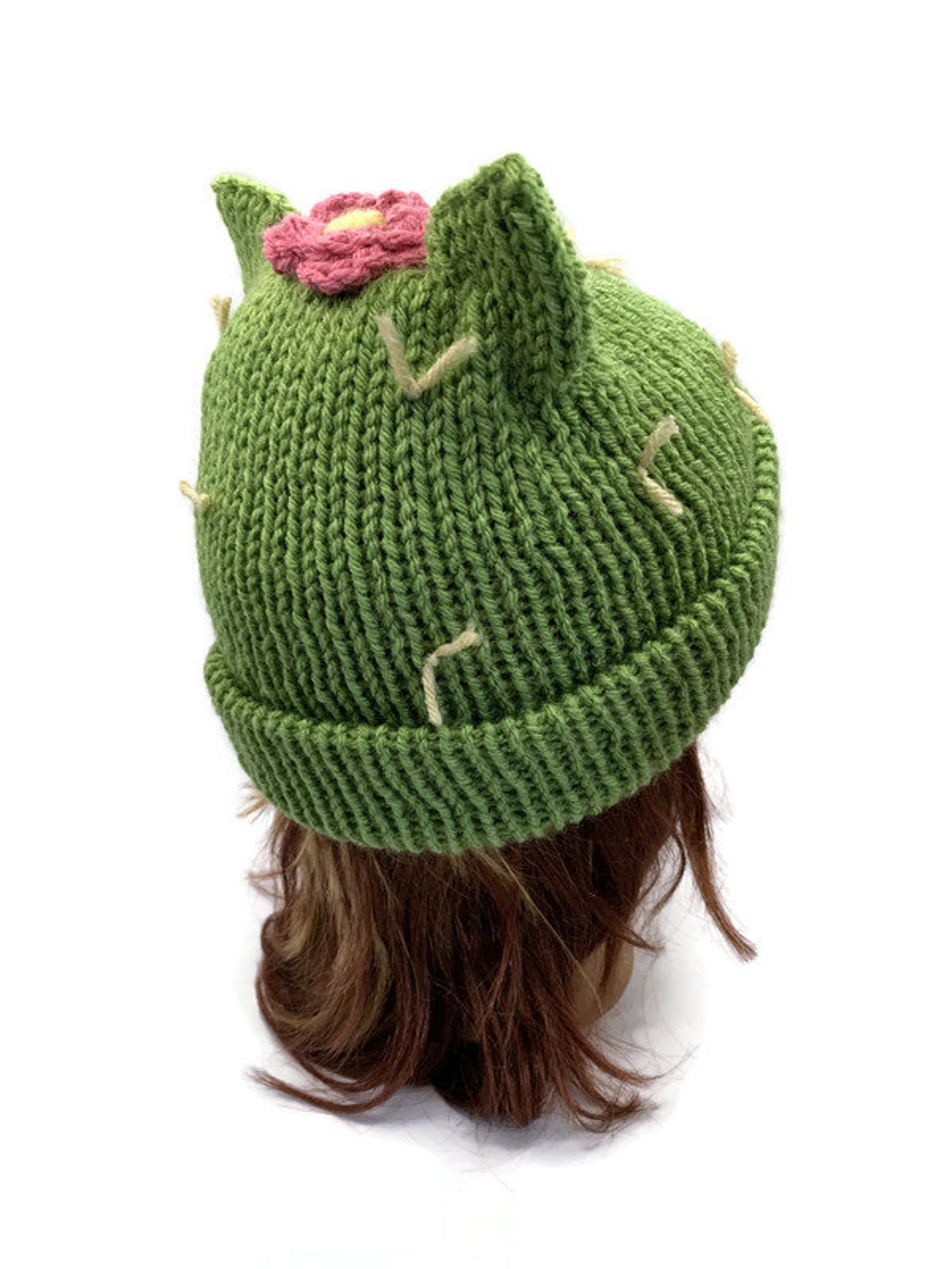 Cat Cactus Hat, Gardening Gift, Cactus Hat, Flowering Cactus, Gardener ...