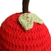 Red Apple Hat, Fruit Hat, Kawaii Hat, Novelty Hat, Kids Fruit Hat, Food ...