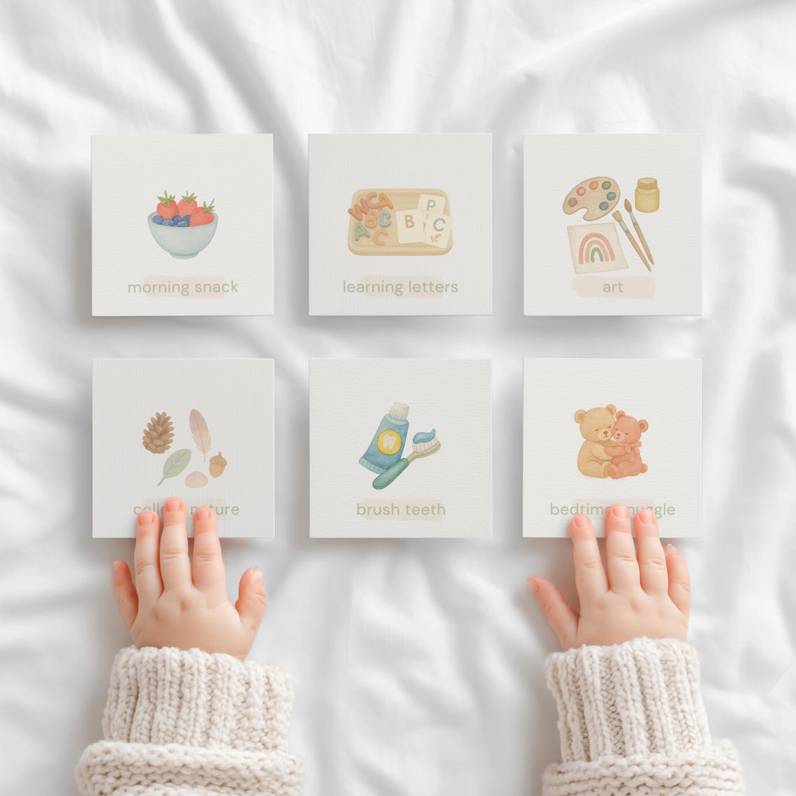 100+ Printable Routine Cards for Kids | Calm Daily Visual Schedule ...