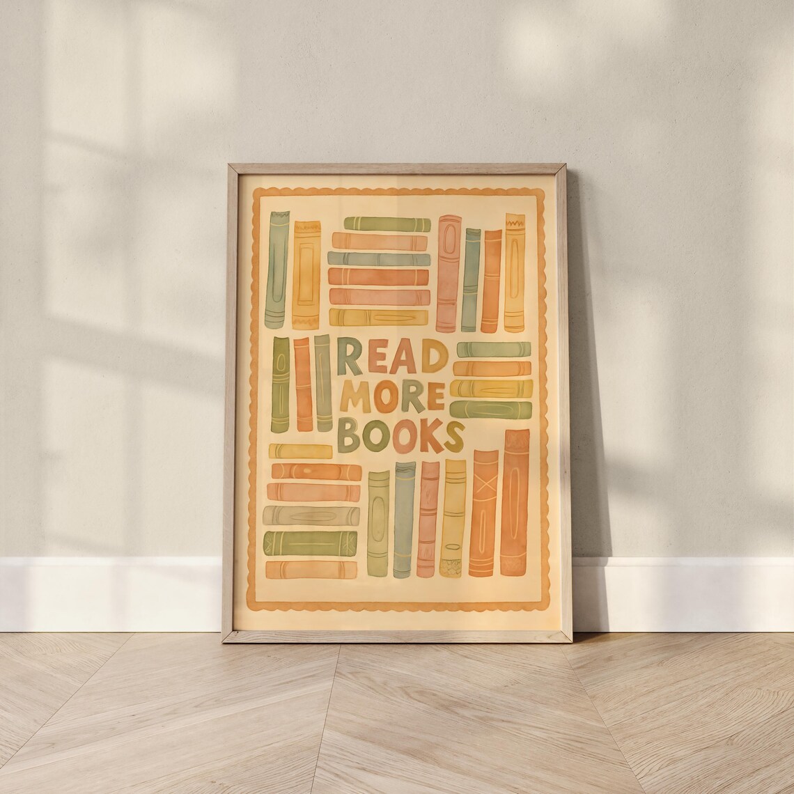 Read More Books Wall Art Print: Kids Room Decor (digital Download) - Etsy