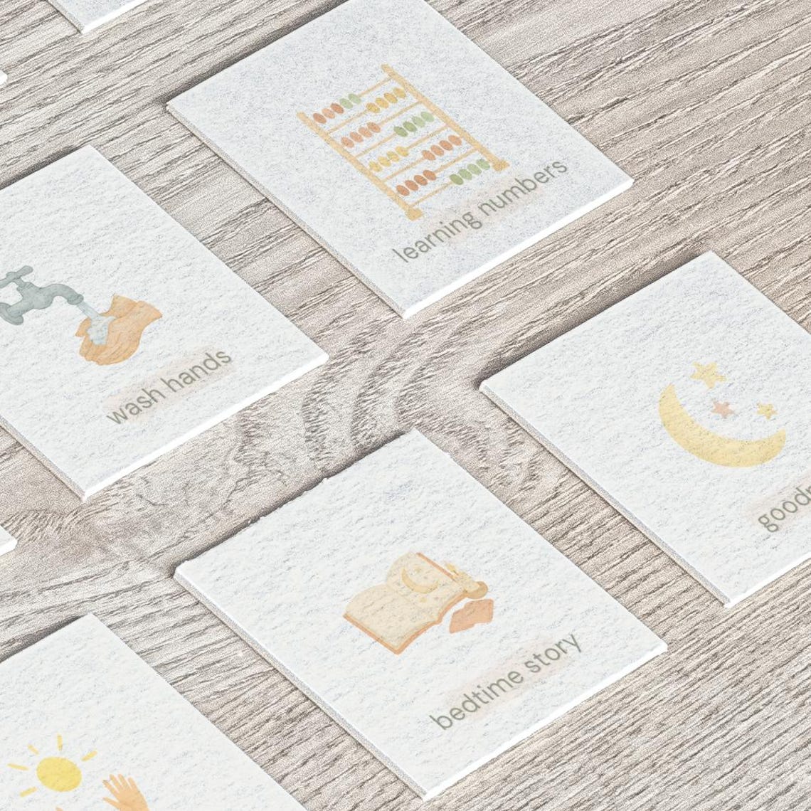 100+ Printable Routine Cards for Kids | Calm Daily Visual Schedule ...